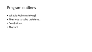 چارەسەر کردن کێشەکان | PPTX