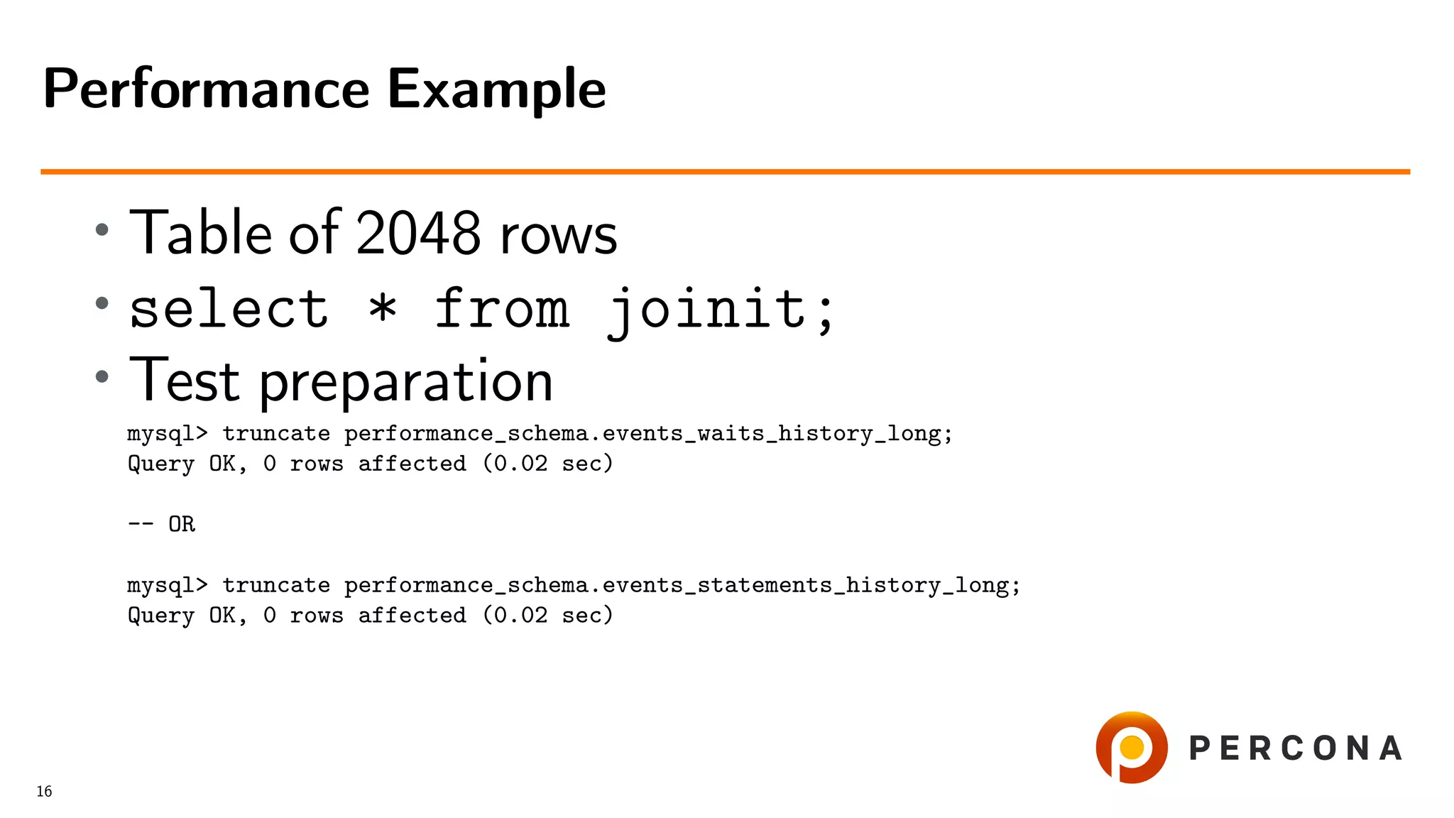 MySQL Performance Schema in 20 Minutes | PPT MySQL Performance Schema in 20 Minutes | PPT