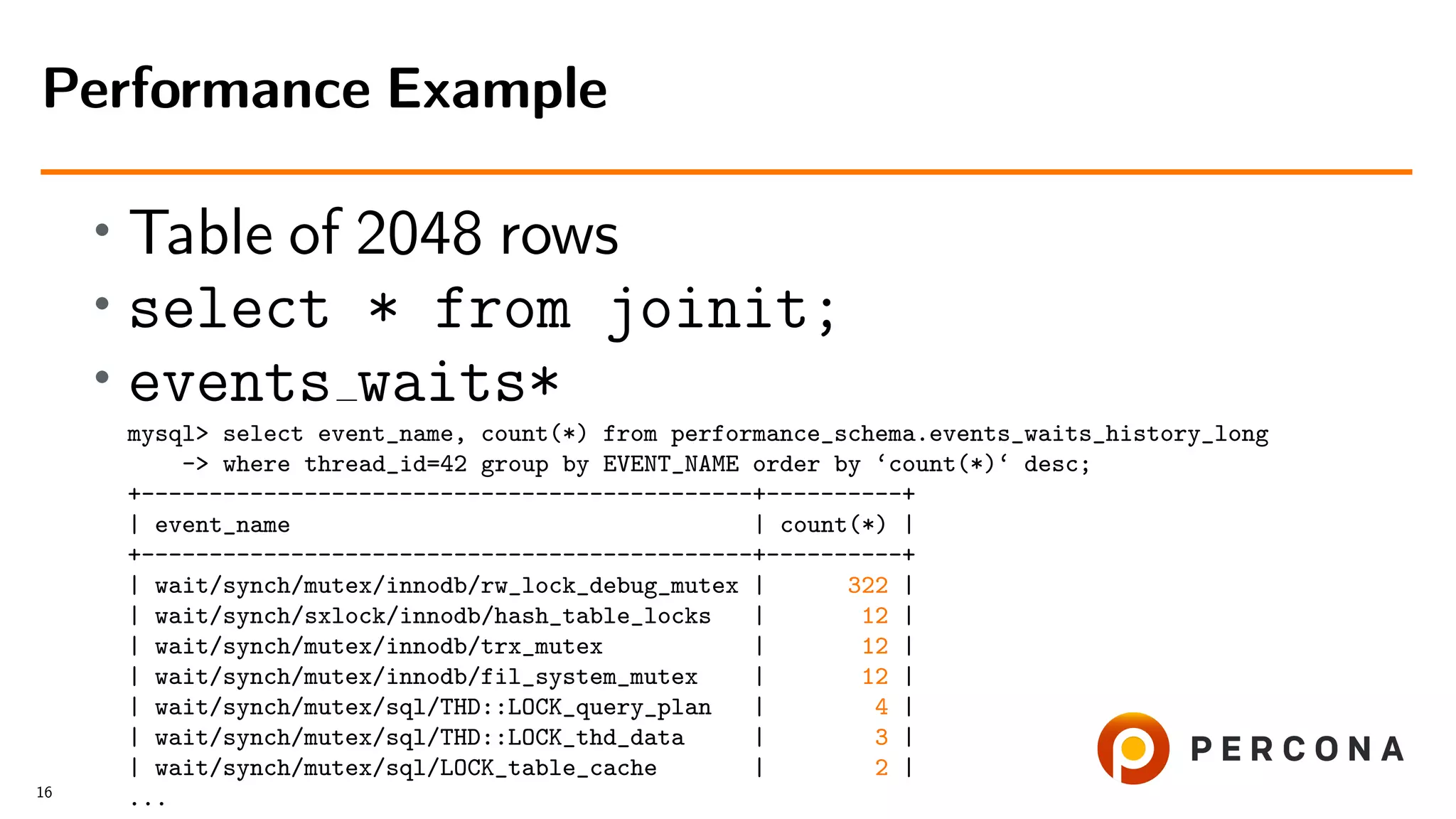 Mysql Performance Schema In 20 Minutes Pdf Databases Computer Software And Applications