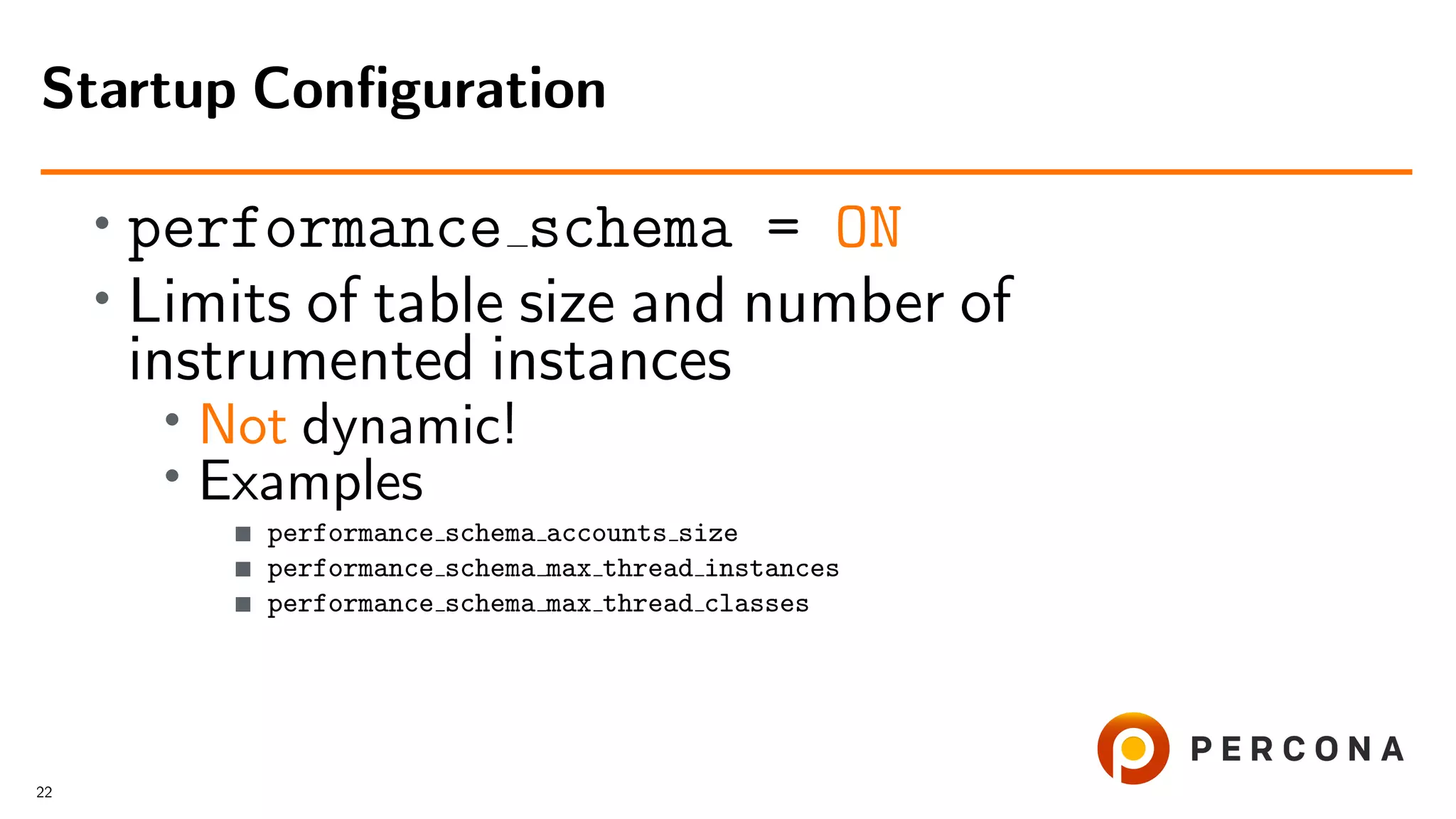 MySQL Performance Schema in 20 Minutes | PPT MySQL Performance Schema in 20 Minutes | PPT