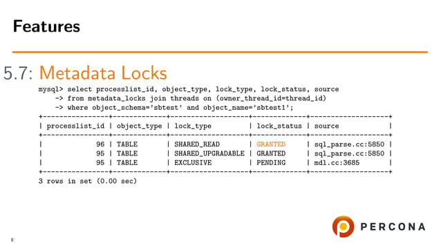 Mysql Performance Schema In 20 Minutes Pdf Databases Computer Software And Applications