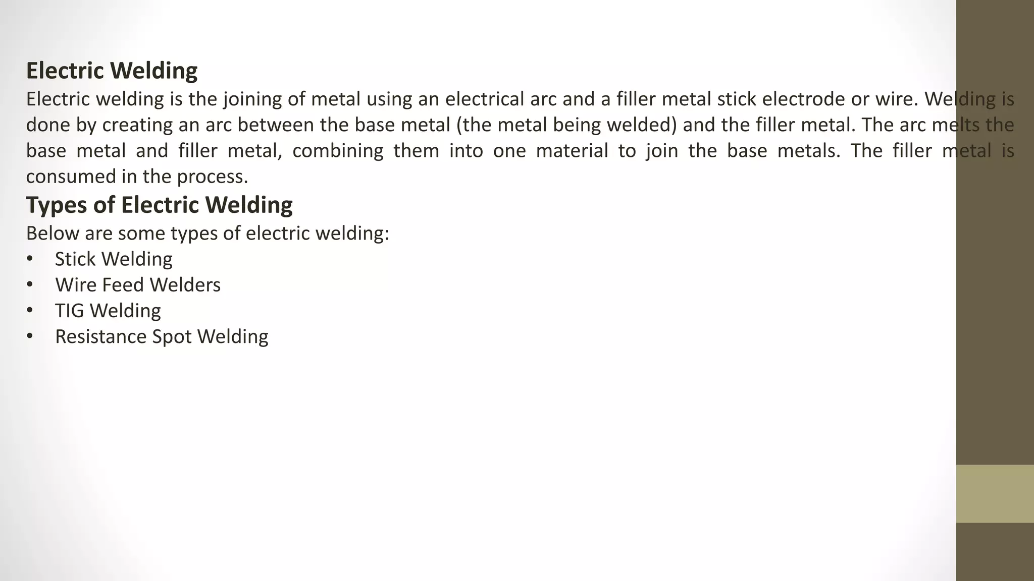 power systems ppt on Arc welding and Electric welding equipment and ...