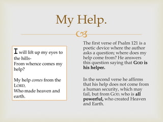 Ps.121 God is our keeper | PPTX