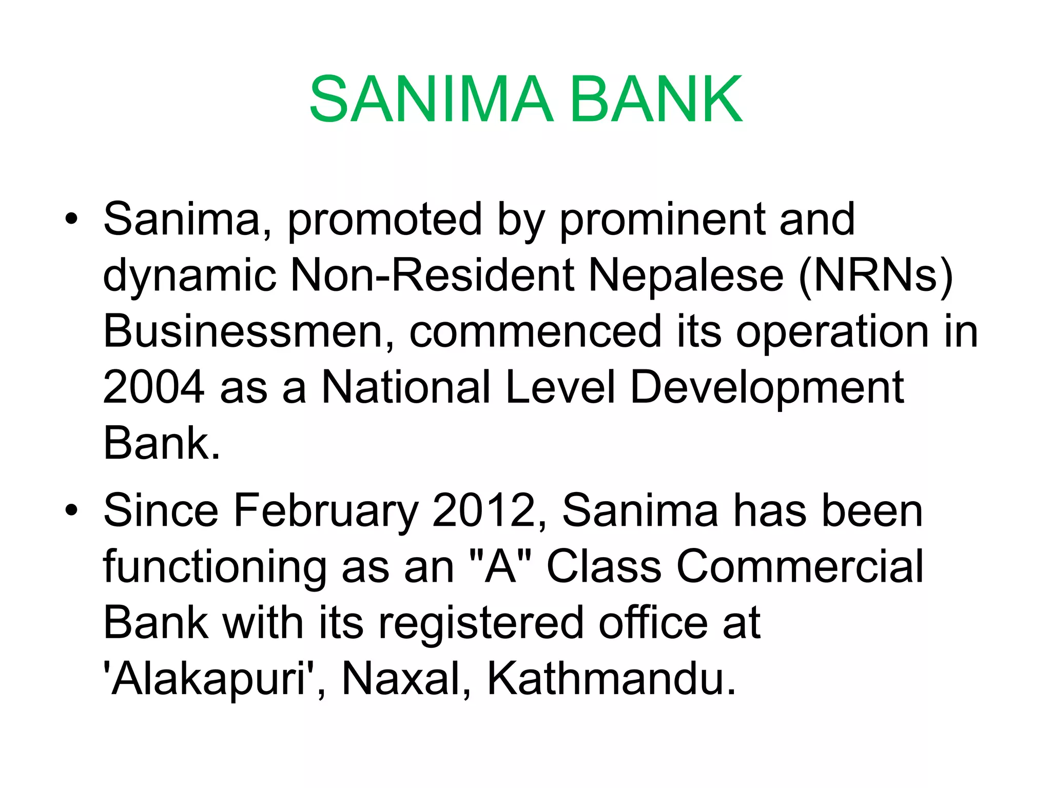 PRODUCT AND SERVICE IN BANKING | PPTX