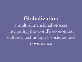 PS 240 Globalization Fall 2007 | PPT