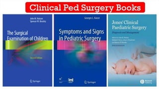 Pediatric Surgery Books | PPTX