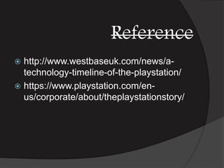 Evolution of Playstation | PPTX