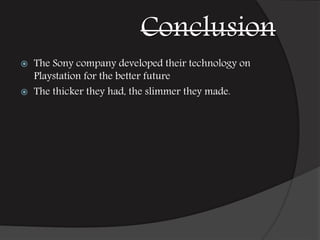 Evolution of Playstation | PPTX
