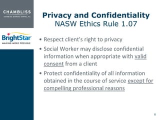 Ethics Among Social Workers and Attorneys | PPTX