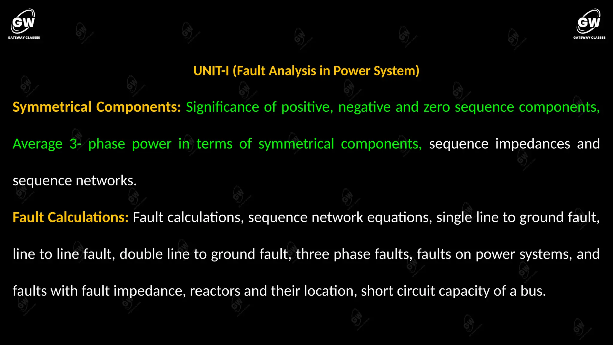 Power System -II-1 Unit -1 Lecure -1.pptx