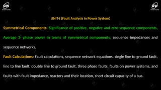Power System -II-1 Unit -1 Lecure -1.pptx
