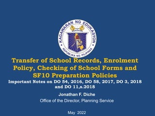 PS-Policies-on-Enrolment-Transfer-of-Docs-Checking-of-School-Forms-and ...