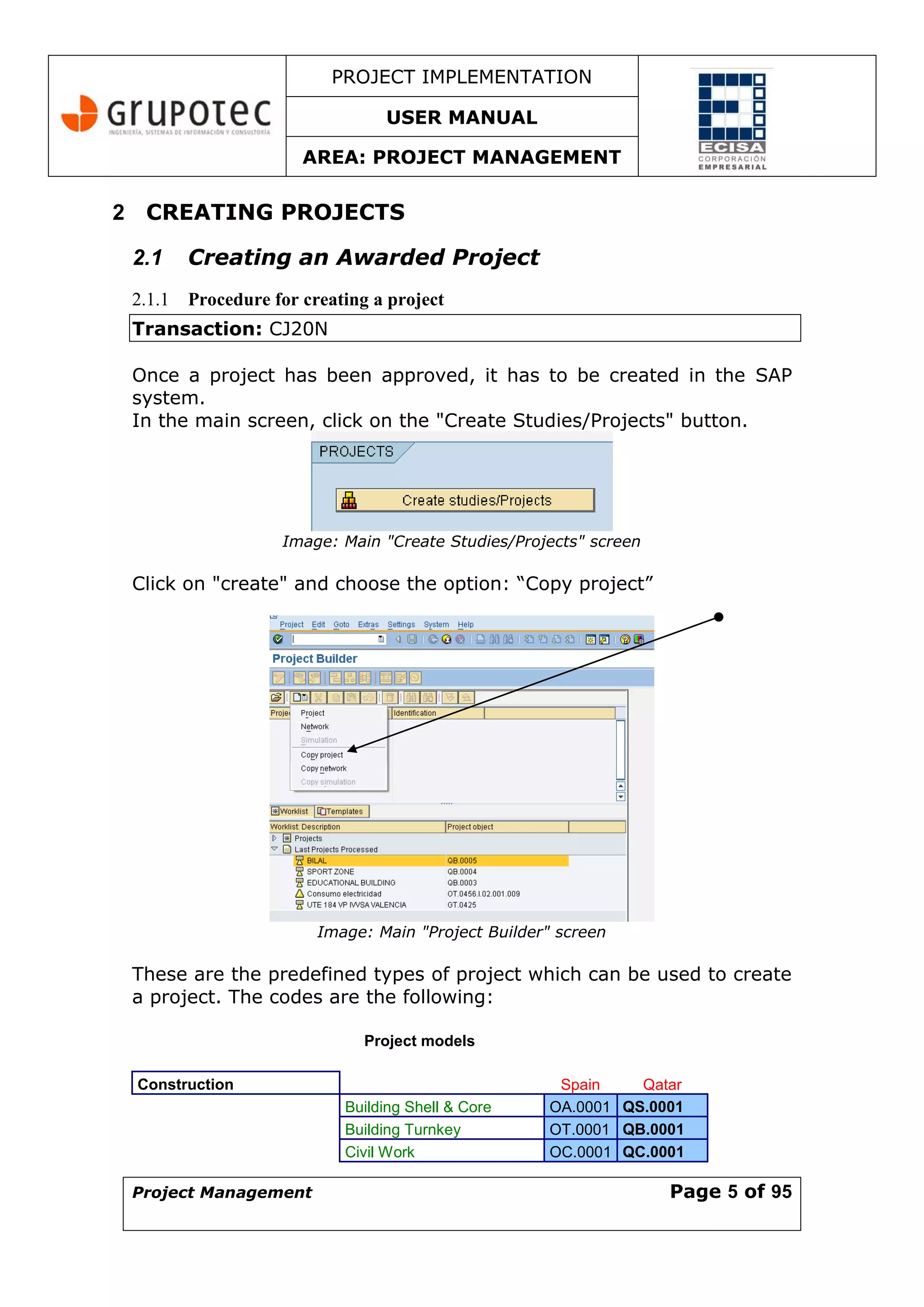 SAP Project Management | PDF