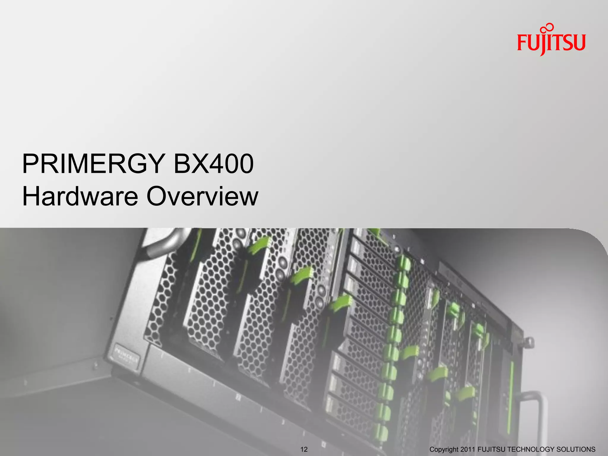Fujitsu PRIMERGY BX400 Server | PDF