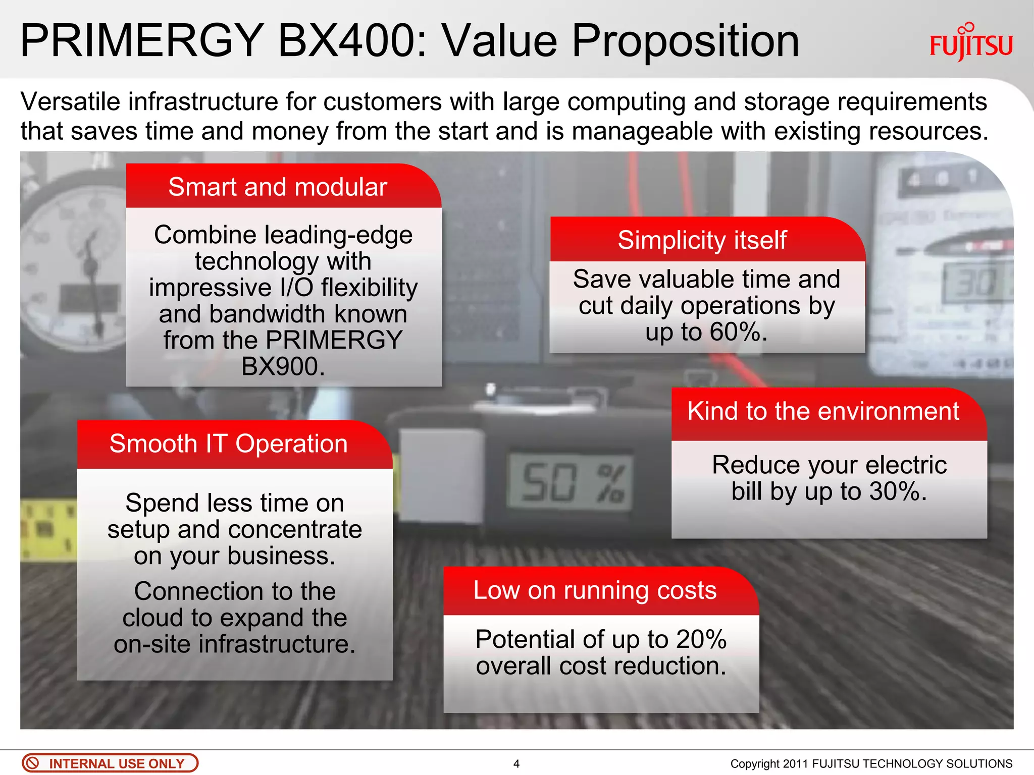 Fujitsu PRIMERGY BX400 Server | PDF