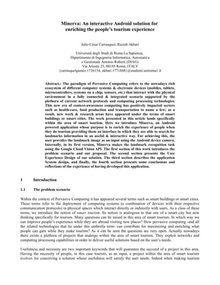 Minerva Solution Technical Report | PDF | Computer Software and ...