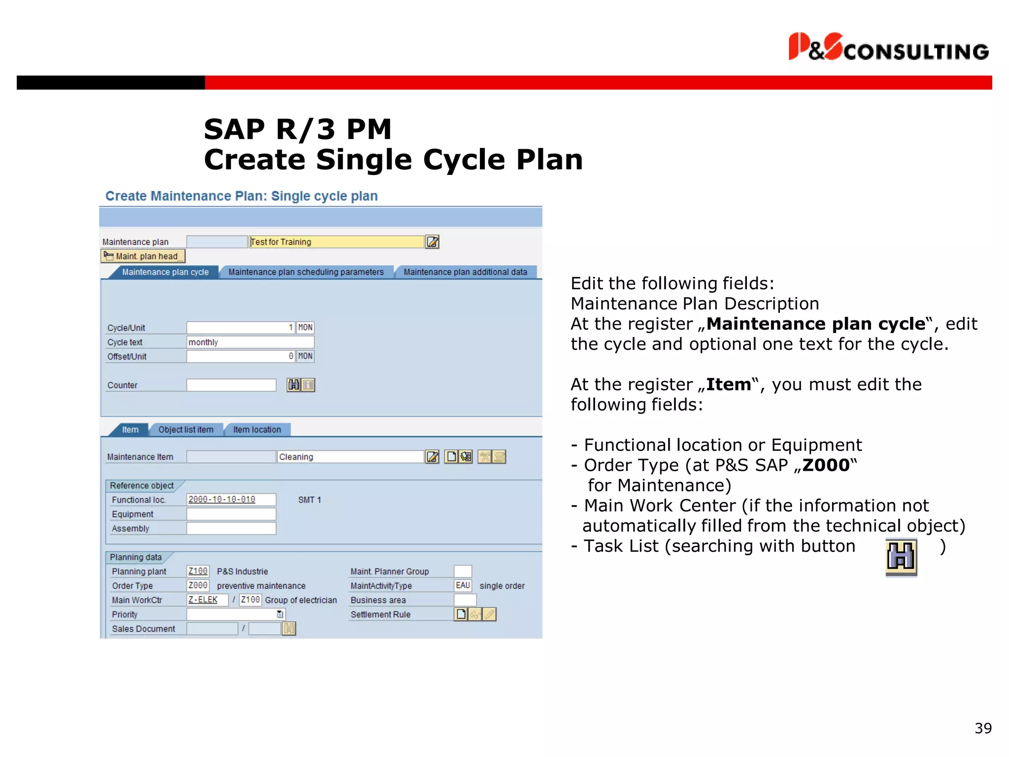 Ps sap-pm maintenance-planning | PDF