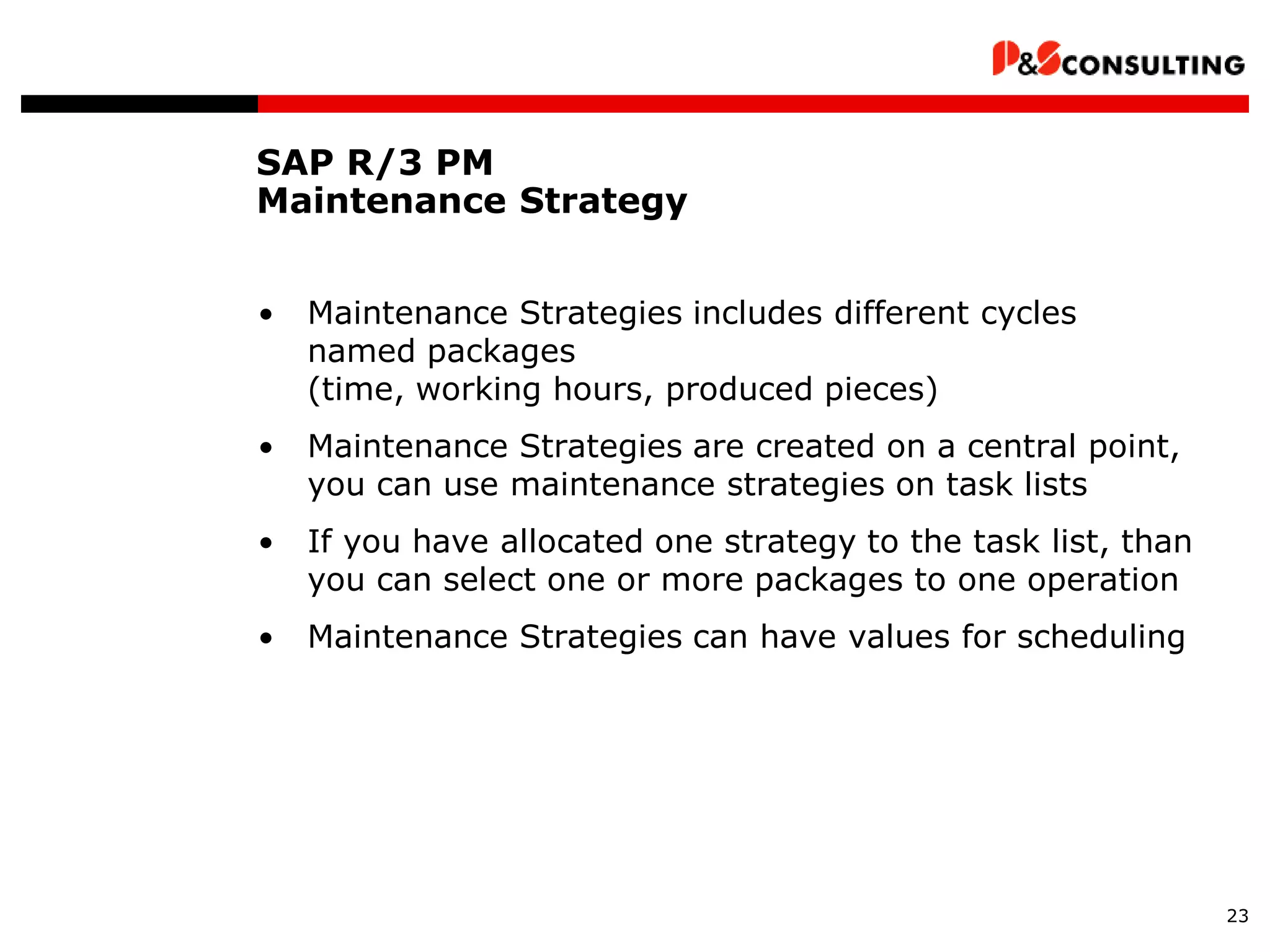 Ps sap-pm maintenance-planning | PDF