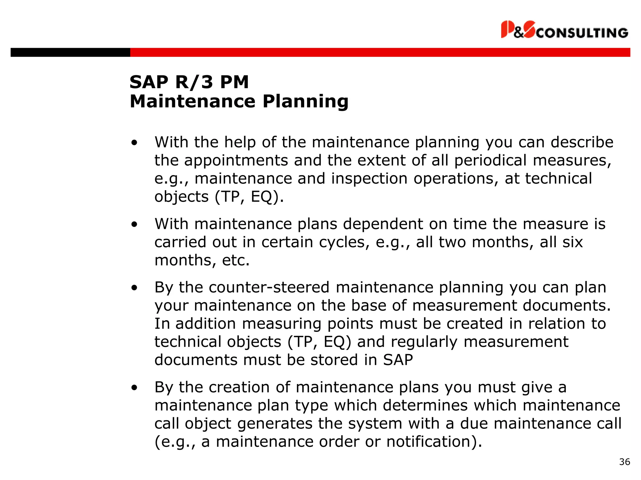 Ps sap-pm maintenance-planning | PDF