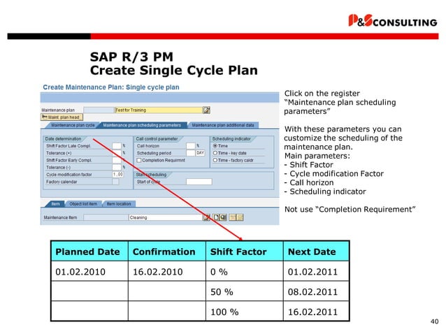 Ps sap-pm maintenance-planning | PDF