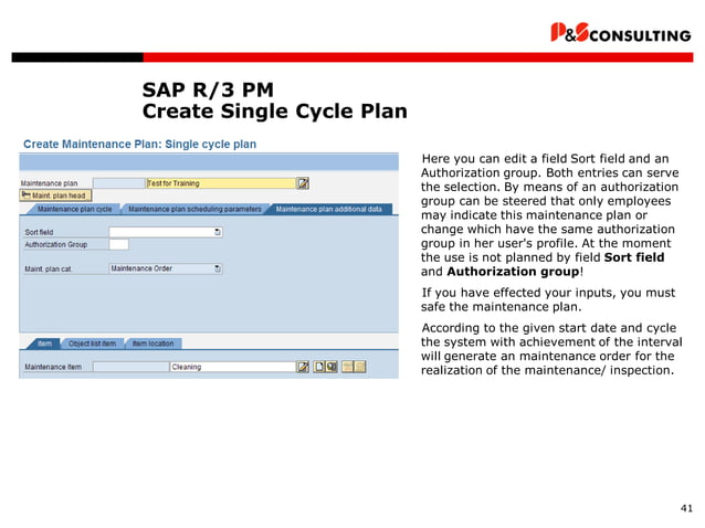Ps sap-pm maintenance-planning | PDF