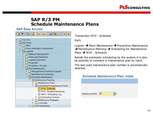 Ps sap-pm maintenance-planning