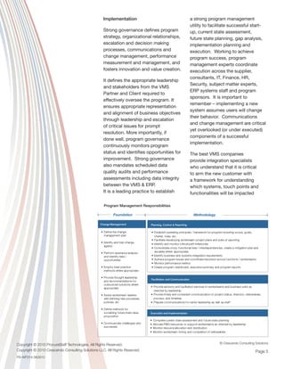 VMS and ERP System Integration | PDF