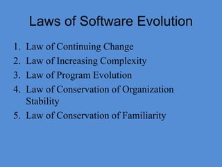 PS02CINT22 SE Software Maintenance | PPT