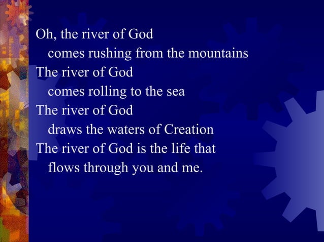 Ps 065 river of god | PPS