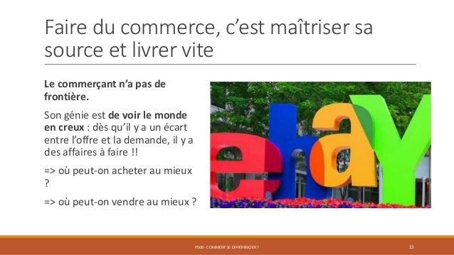 Ps08 comment se différencier