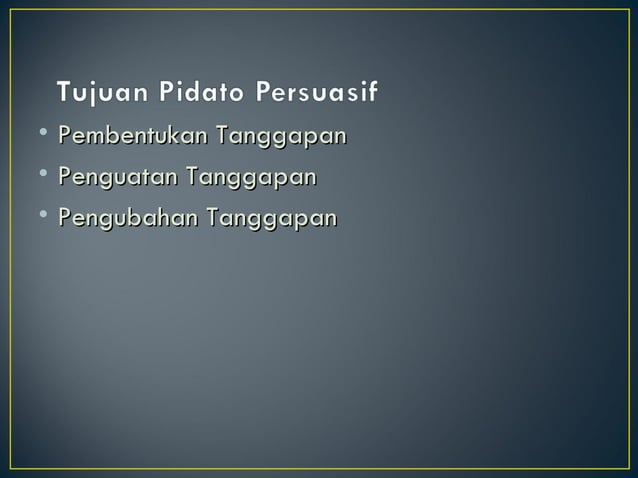 Pidato Persuasif | PPT