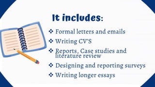 WRITING MODELS FOR COLLEGE, MASTERS AND DCOTORAL DEGREE | PPT