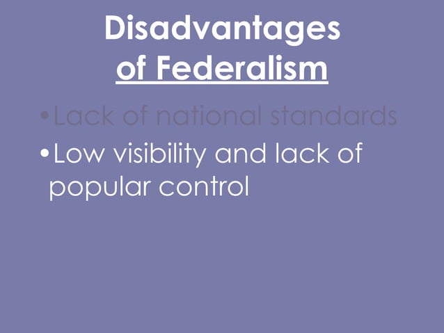 PS 101 Federalism Fall 2013 | PPT