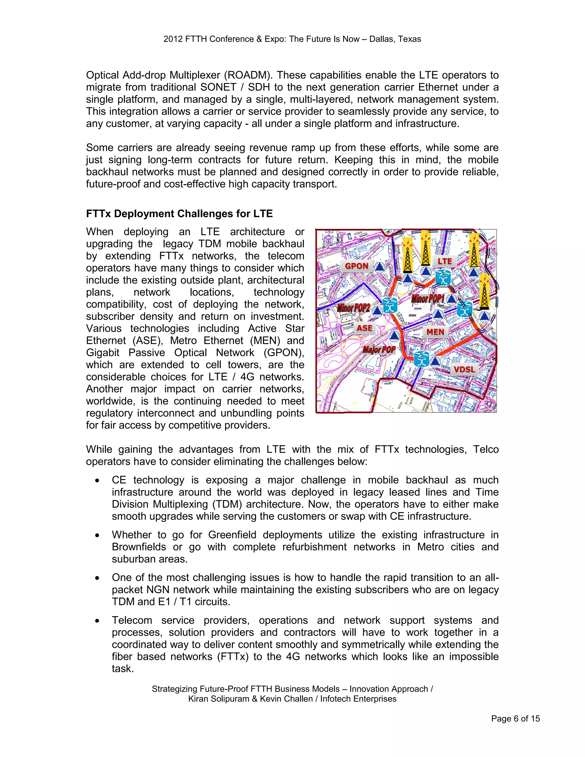 Strategizing Future Proof FTTH Business Models | PDF