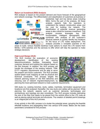 Strategizing Future Proof FTTH Business Models | PDF