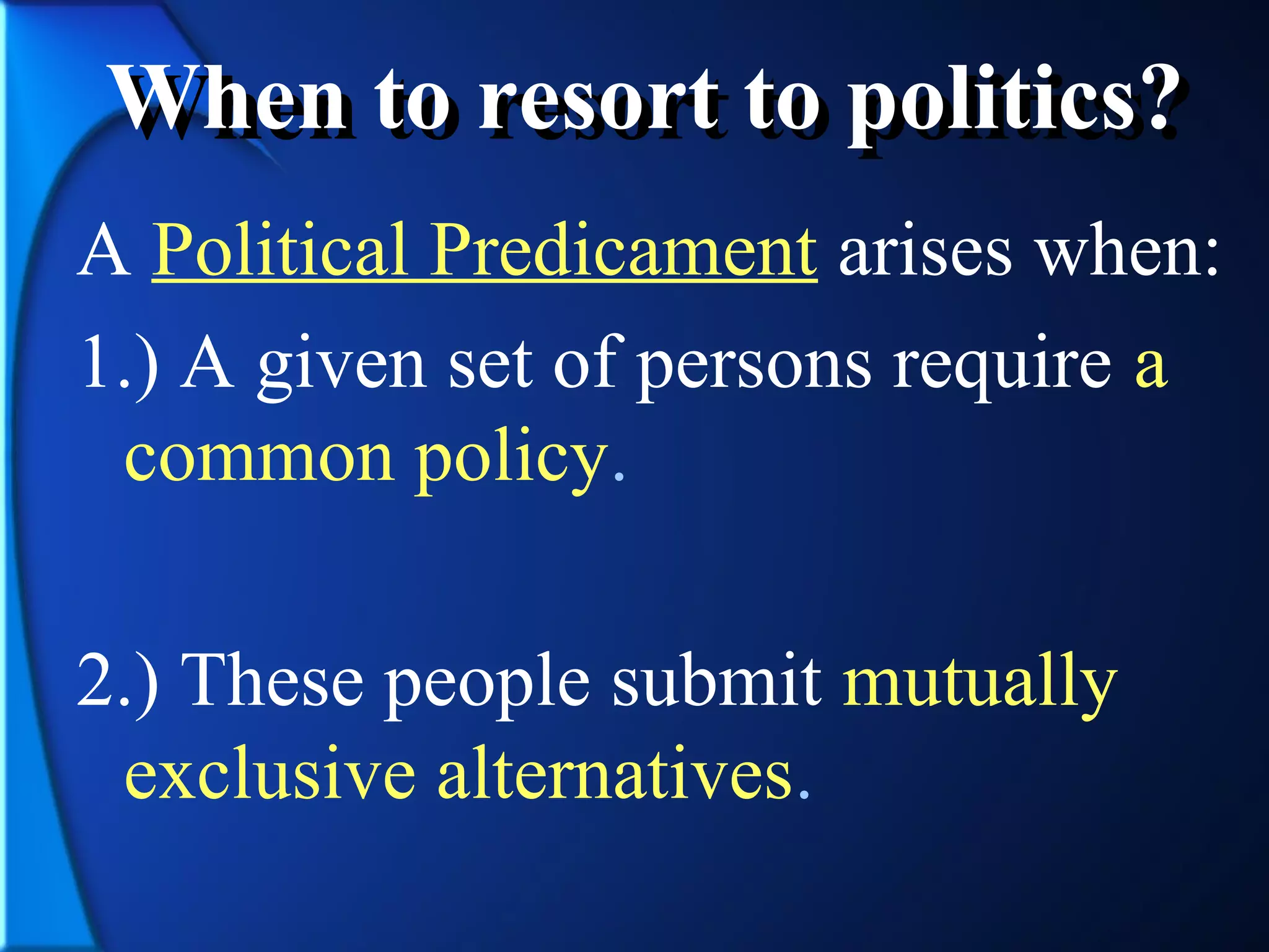 What is Politics and its importance | PPT