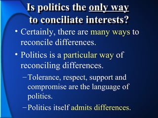 What is Politics? | PPT