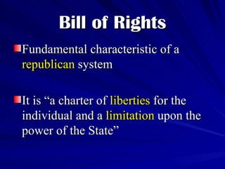 The Philippine Bill of Rights: Civil Rights | PPT