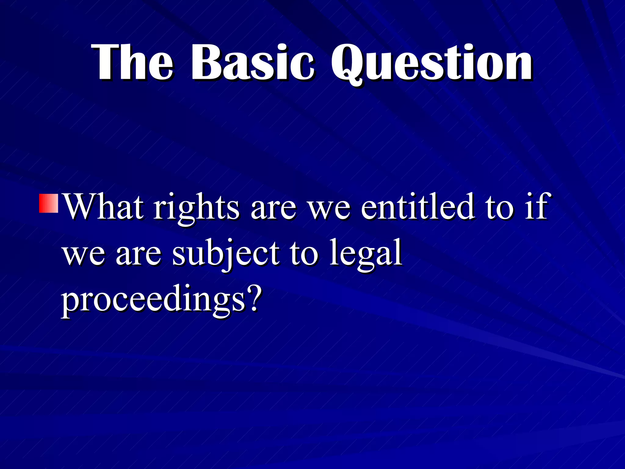The Philippine Bill of Rights: Political and Legal Rights | PPT