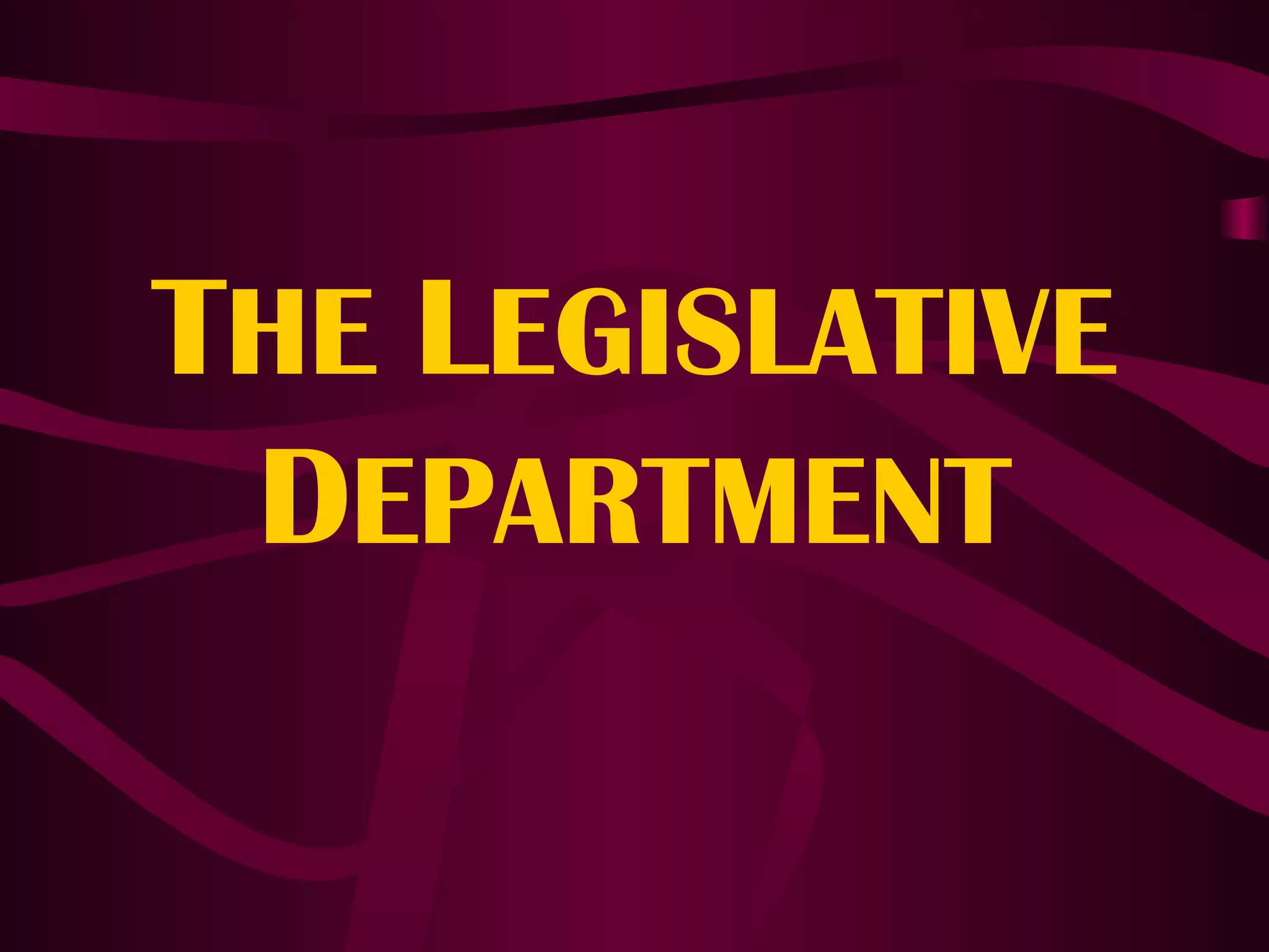 The Philippine Legislature | PPT