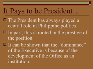 Notes on the Executive Department (Philippines) | PPT