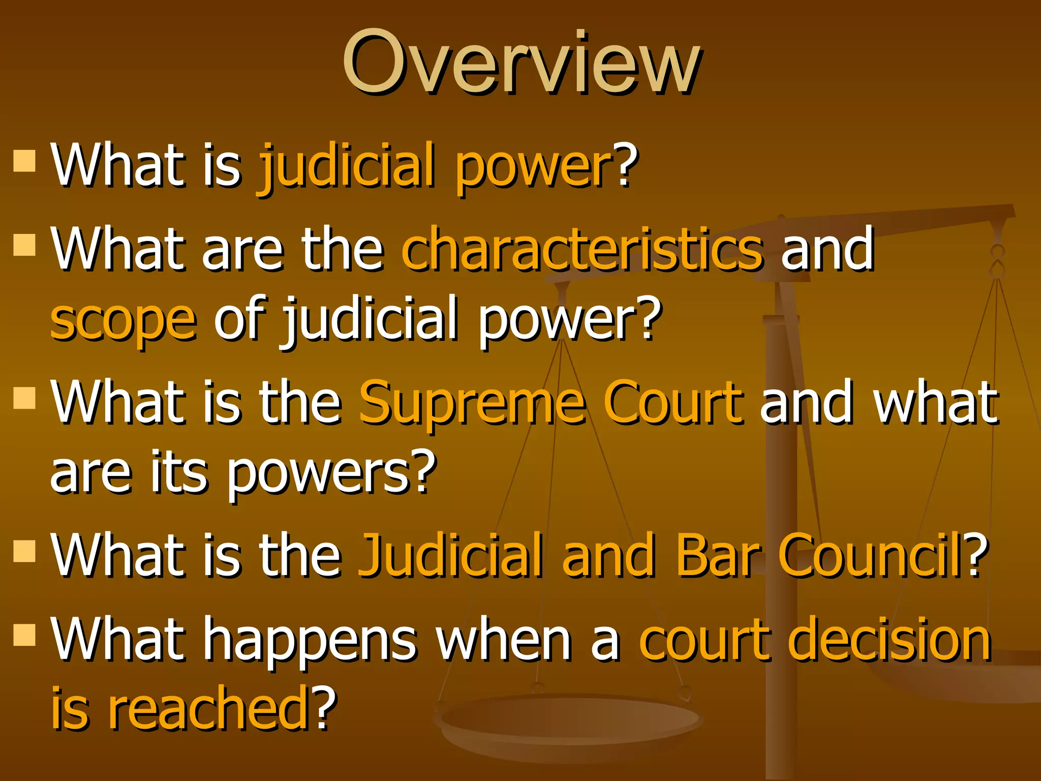 The Philippine Judiciary | PPT