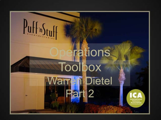 ICA - RED Operational Excellence Part 2 | PPT