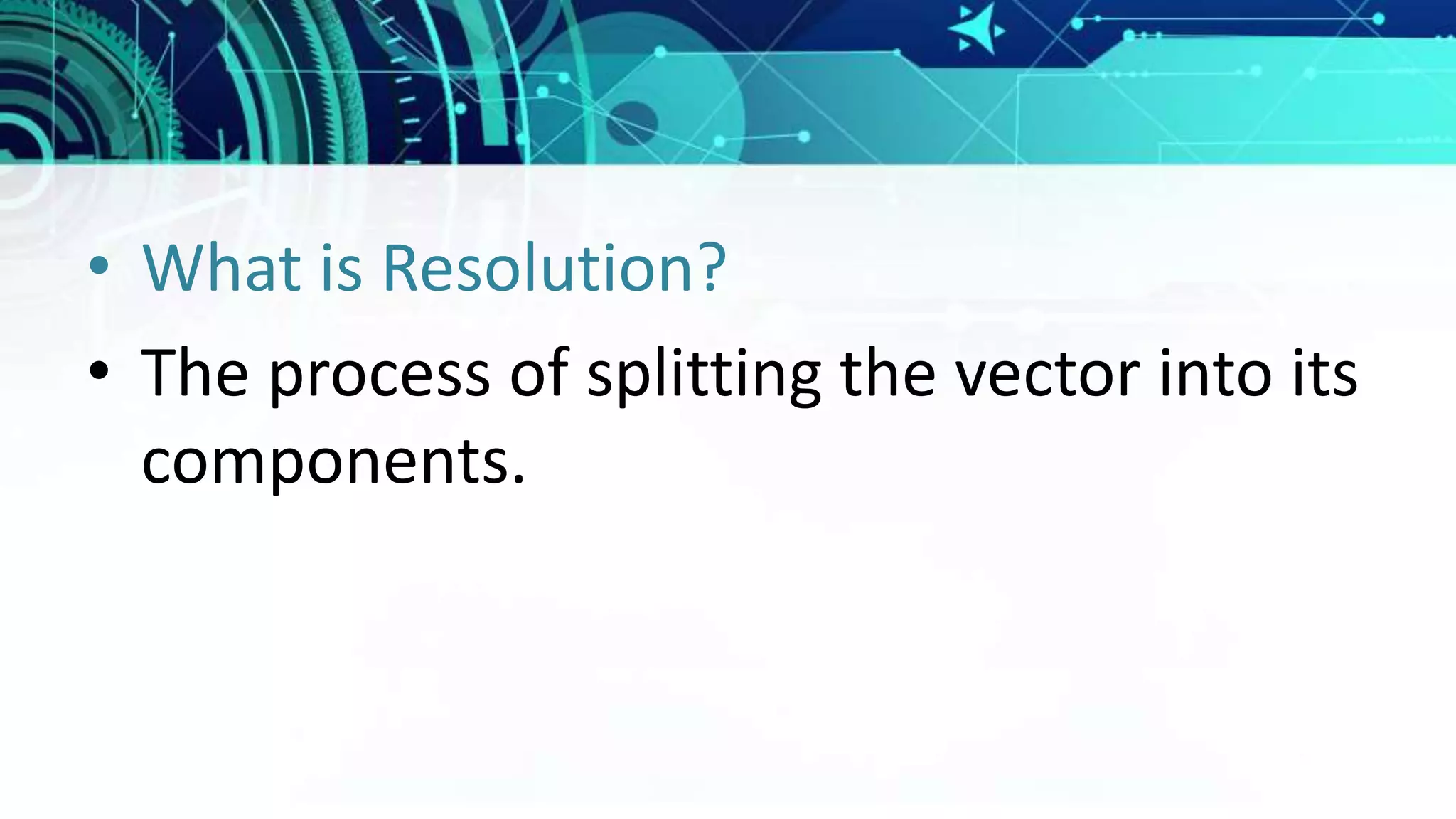 VECTOR ADDITION USING LAWS OF SINE AND COSINE | PPTX