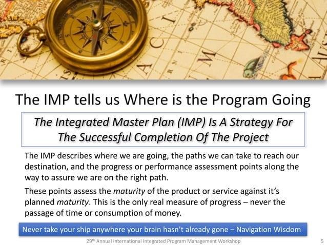 IMP as the Definition of Done | PPT