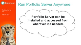 Portfolio Server 11: Personalized DAM | PPT