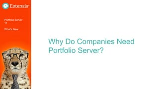 Portfolio Server 11: Personalized DAM | PPT
