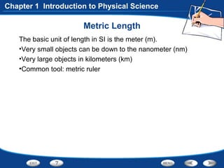 Physical Science Chapter 1.3 Measurements | PPT