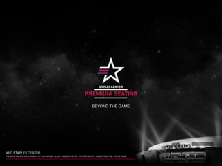 STAPLES Center Premier Tables & Lounges at San Manuel Club | PPT | Bars ...