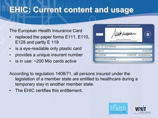 Patient Identification in Europe | PDF